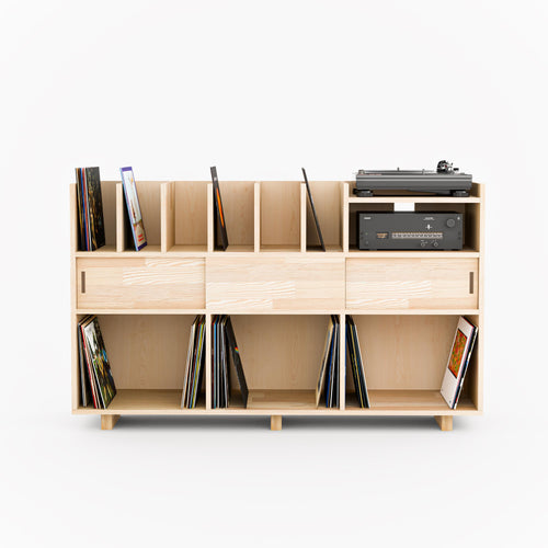 Vinyl Record Display Stand & Storage
